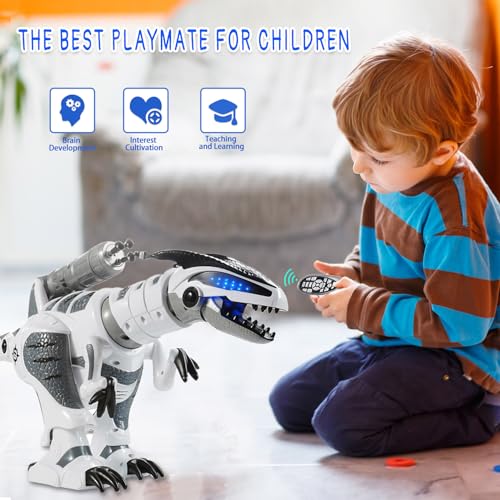 Spobot Remote Control Dinosaur Smart Robot Wildlife RC Robotic ...