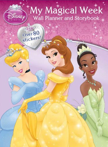 Disney Princess My Magical Week Wall Planner and Storybook: Amazon.co ...