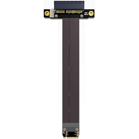 Amazon.com: ADT-Link M.2 NGFF NVMe Key M Extender Cable to PCIE x16 ...