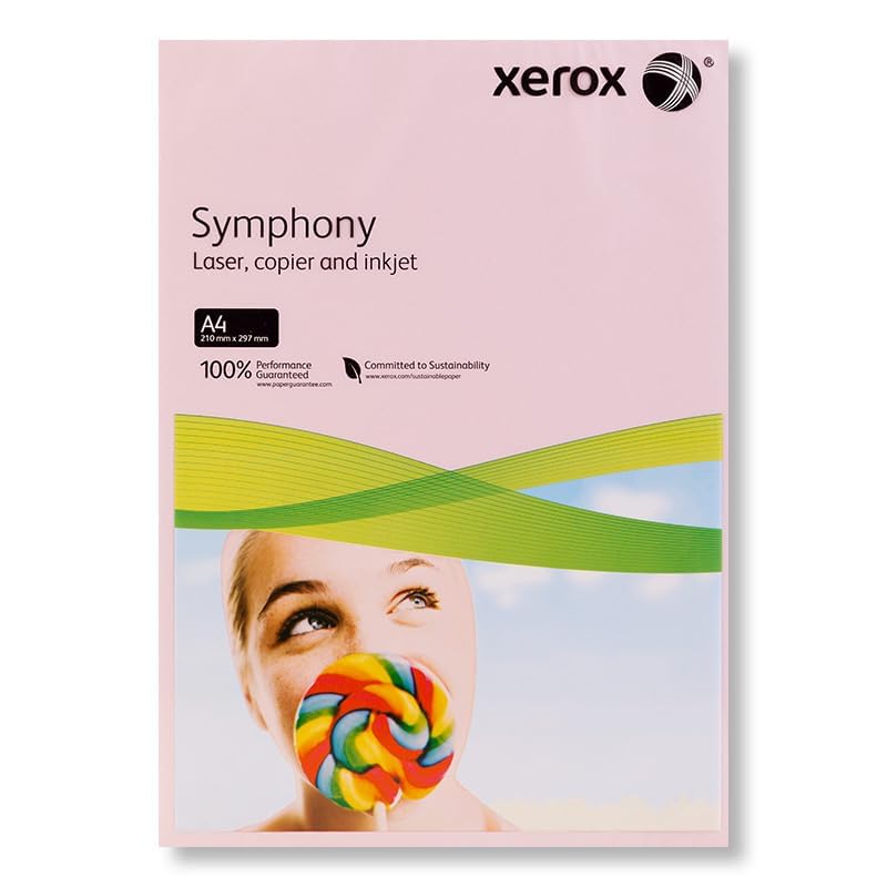 Xerox Symphony Coloured Paper Multifunctional Ream-Wrapped 80gsm A4 Mid ...