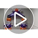 Amazon.com: VIKIMORA 8FT Halloween Stacked Pumpkin Arch Inflatable ...