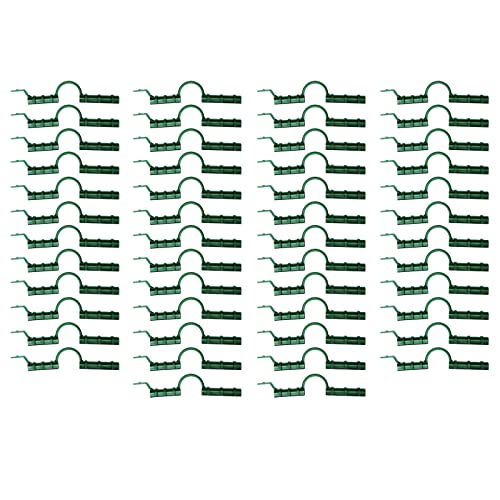 50x Plastic Snap Clamps for Greenhouse Clamps Clips Green Snap Clamp ...
