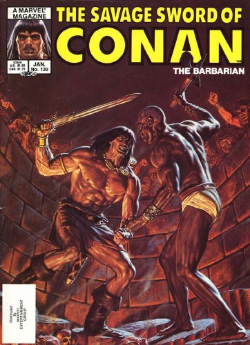 Amazon.com: The Savage Sword of Conan #120: Chuck Dixon, Larry Yakata ...