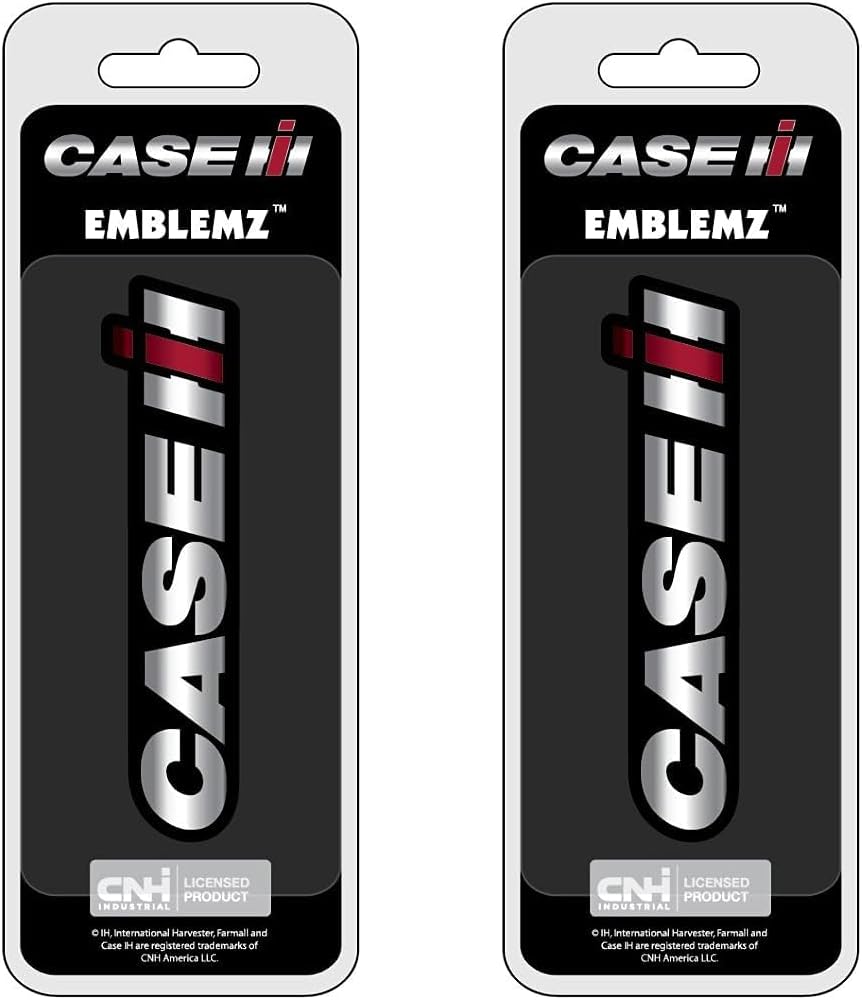 Amazon.com: CHROMA 41514 Case IH Injection Molded Emblem Decal, Silver ...