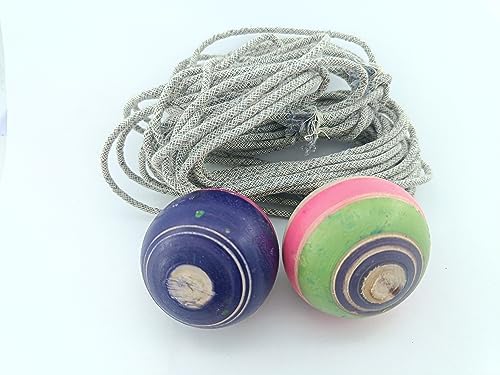 Buy advancedestore Wooden Spinning Tops/lattoo/bambaram/buguri/bongaram ...