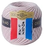 ・ブランド:Olympus・製造元:オリムパス製絲(Olympus Thread)・モデル:110・製造元/メーカー部品番号:110・仕立て：10g玉巻（約89ｍ）・素材：綿100％（最高級エジプト綿）・適正針：レース針6～8号・「睡蓮」-...