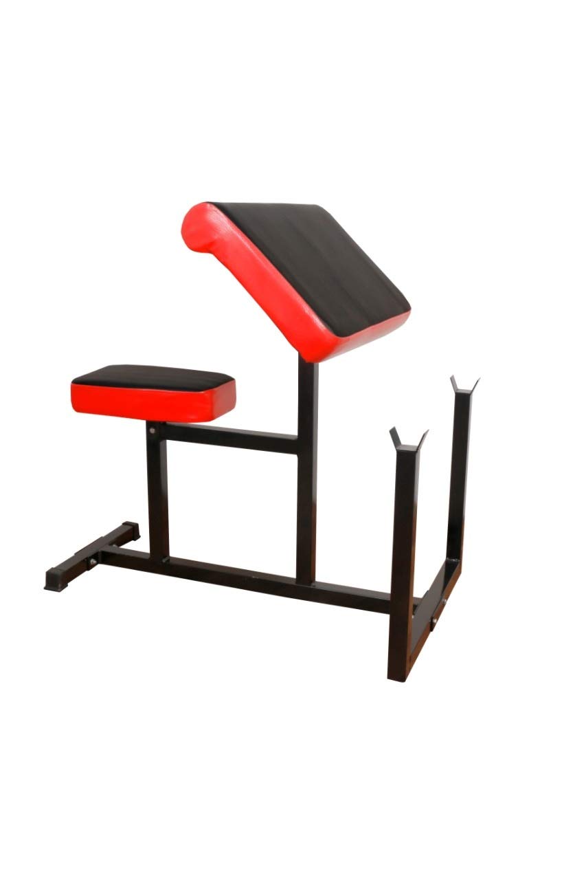 Ibs Preacher Bench Biceps Blaster Adjustable Gym Bench Multipurpose ...