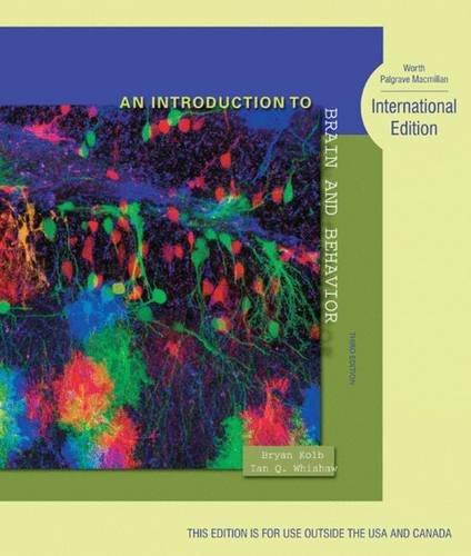 Amazon | An Introduction to Brain and Behavior: International Edition ...