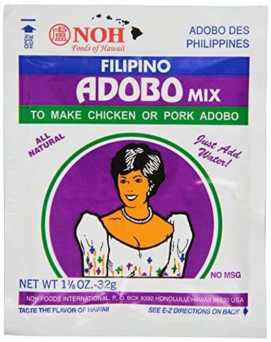 Buy NOH Filipino Adobo, 1.125 -Ounce Packet, (Pack of 12) by NOH Foods ...