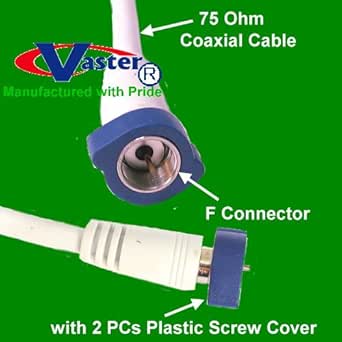 F Type Coaxial Coax Cables : Amazon.in: Electronics