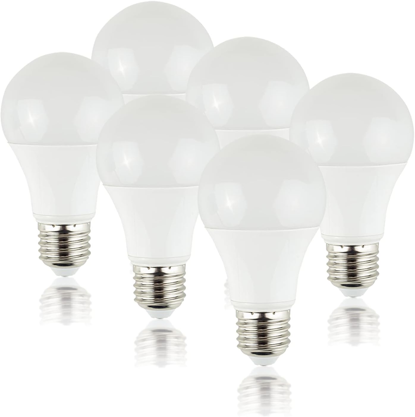 MiniSun Pack of 6 High Power 10w LED ES E27 SMD GLS Energy Saving Long ...