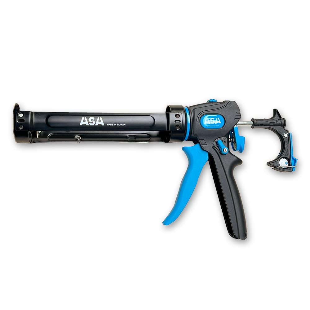 Snapklik.com : ASA Black Caulking Gun, Drip-Free Caulk Gun