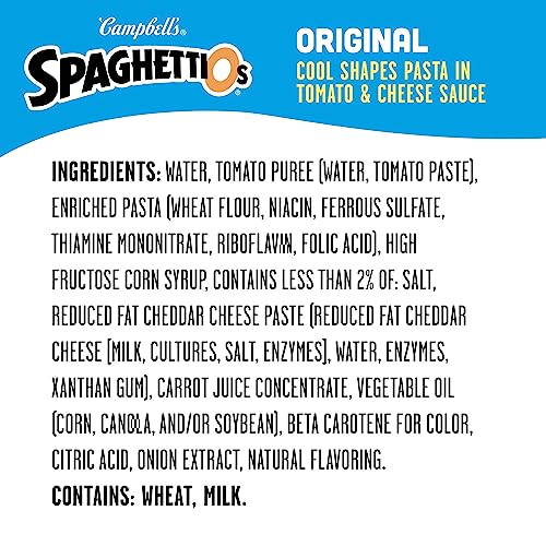Snapklik.com : SpaghettiOs Original Disney Princess Shapes Canned Pasta ...
