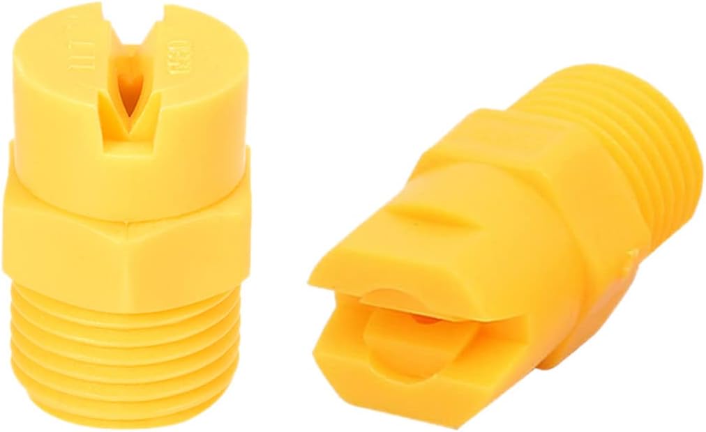 Amazon.com: uxcell Flat Fan Spray Tip, 1/4PT Male Thread 80 Degree 5pcs ...