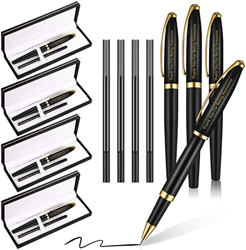 Amazon.com : TaoBary 4 Set Thank You Pens Father's Day Gifts Bulk ...