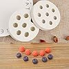 Amazon.com: 4Pcs/Set Blueberry Raspberry Cherry Strawberry Cake Fondant ...