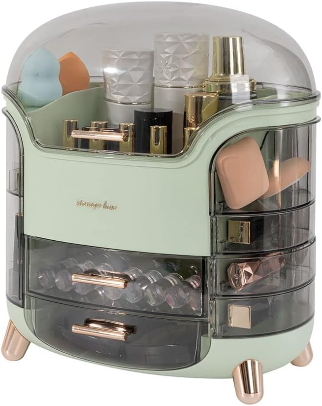 Amazon.com: BTGGG Makeup Storage Organizer with Lid, Waterproof ...