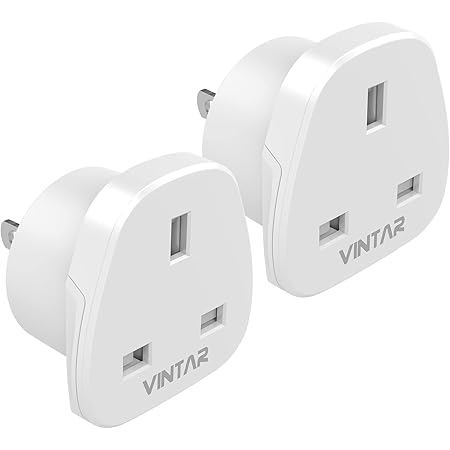 VINTAR UK to USA Plug Adaptor. Travel Socket Converter Adapter for US ...