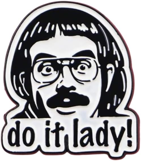 Amazon.com: The Chit Show "Do It Lady!" Enamel Pin - Your Daily Dose of ...