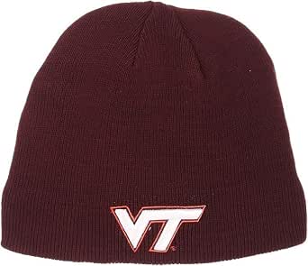 Collegiate Edge Knit Beanie Hats (US, Alpha, One Size, Virginia Tch) at ...