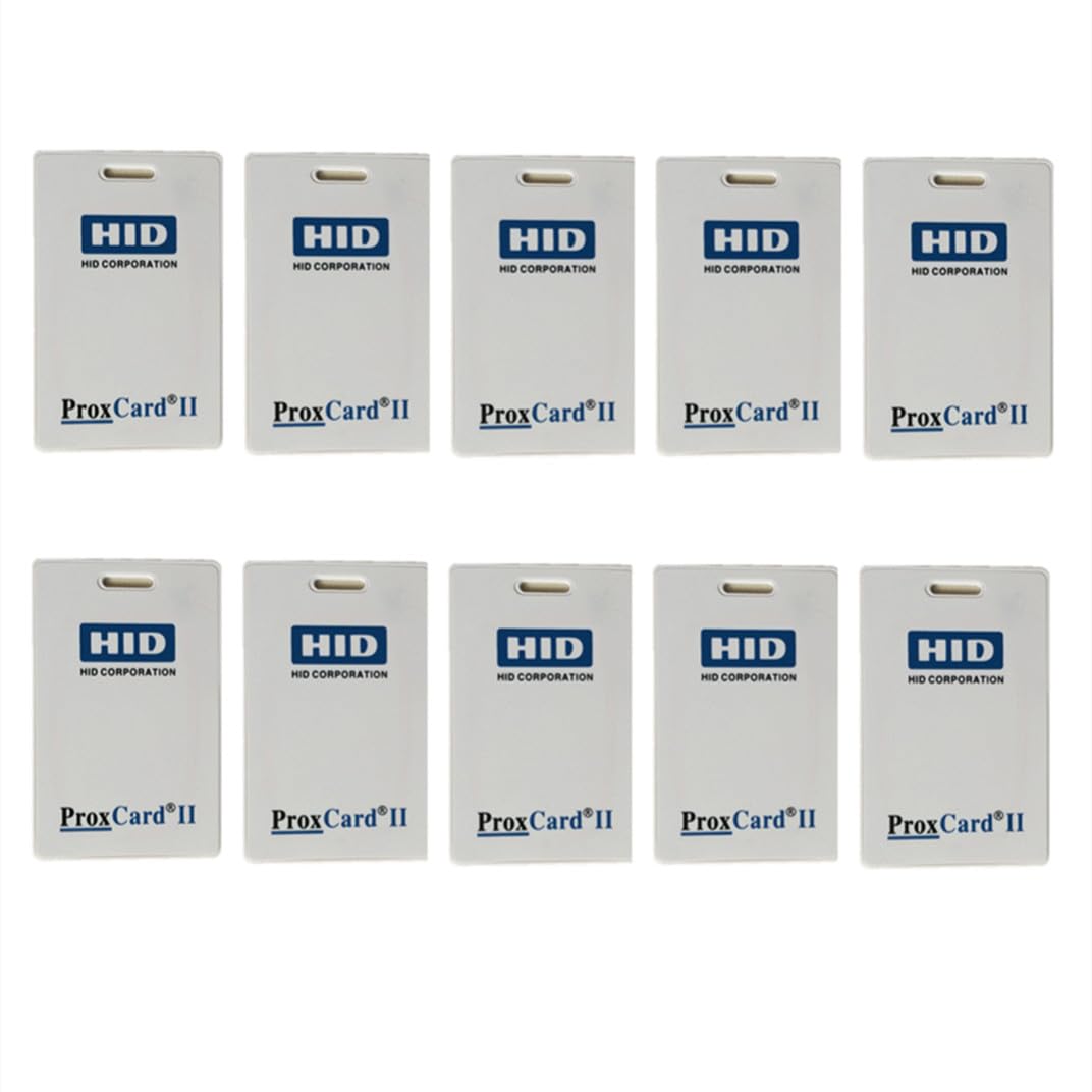 Amazon.com: 10PCS 125kHz 26 Bit HID ProxCard II Proximity Access ...