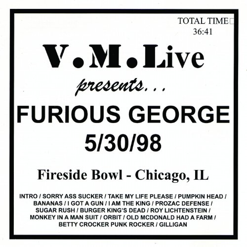 Amazon.com: V.M.Live Presents Furious George 5/30/98 : Furious George ...