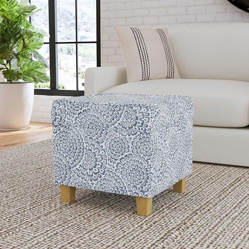 Snapklik.com : HomePop Home Decor Classic Square Storage Ottoman