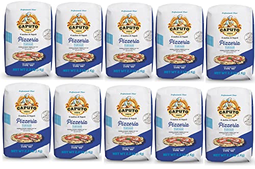 Antimo Caputo Pizzeria Blue 00 Italian Flour 2.2 Pound (Case of 10 ...
