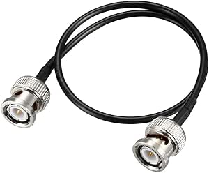 Amazon.com: uxcell BNC Male to Male Coaxial Jumper Cable 50 Ohm 1.64 Feet RG174 : Electronics