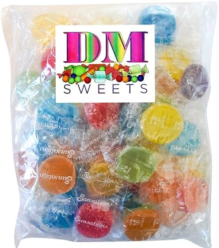 Amazon.com : Assorted Fruit Flavored Gems Gel Candy - 50 Pieces of ...