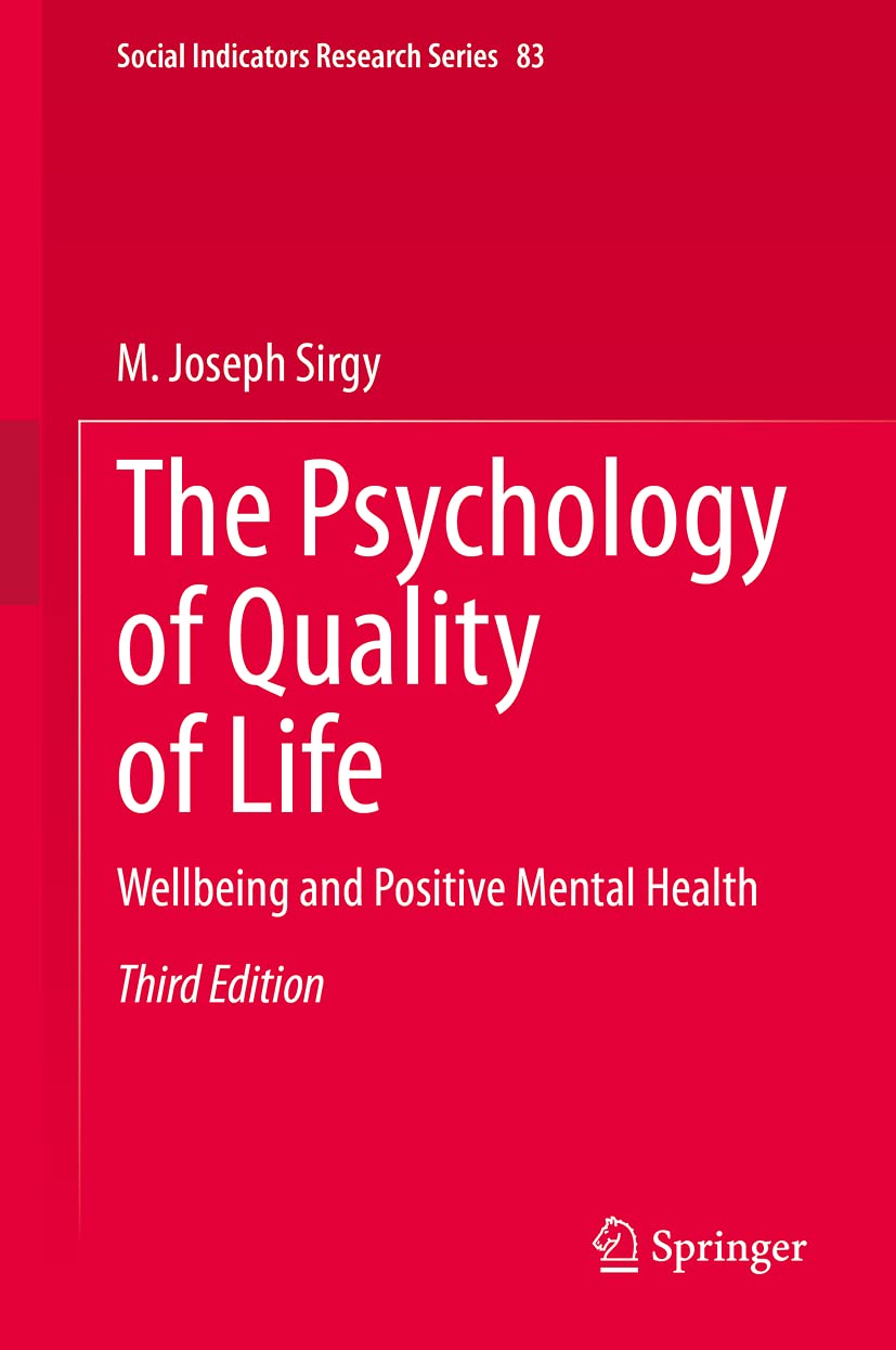 Amazon.com: The Psychology of Quality of Life: Wellbeing and Positive ...