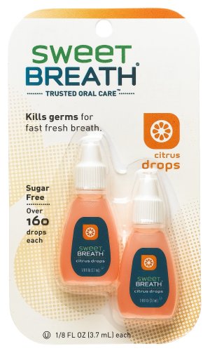 Amazon.com : Sweet Breath Breath Drops, Citrus, 2-Count, 0.125-Ounce ...