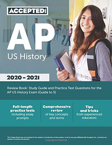 AP US History Review Book: Study Guide and Practice Test Questions for ...