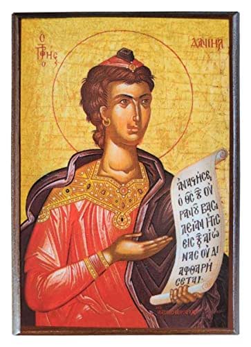 HOLY PROPHET DANIEL-Greek Byzantine Orthodox Icon : Amazon.co.uk ...