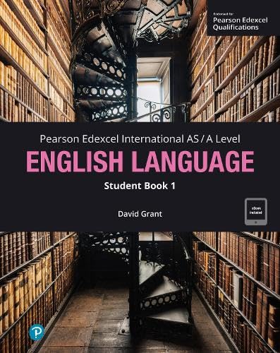 Pearson Edexcel International AS-Level English Language Student Book w ...