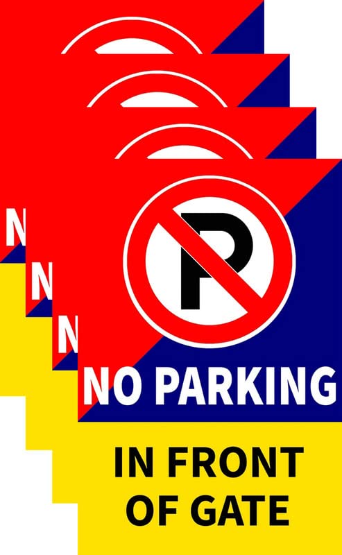 VAAIMAI No Parking in Front Gate Sign Board Eco Print and Matt ...