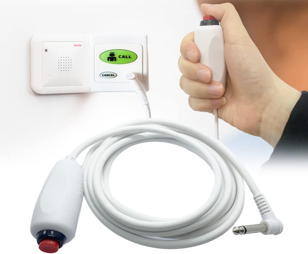 Amazon.com: GBH-MED Replacement Nurse Call Cord, Red Button Momentary ...