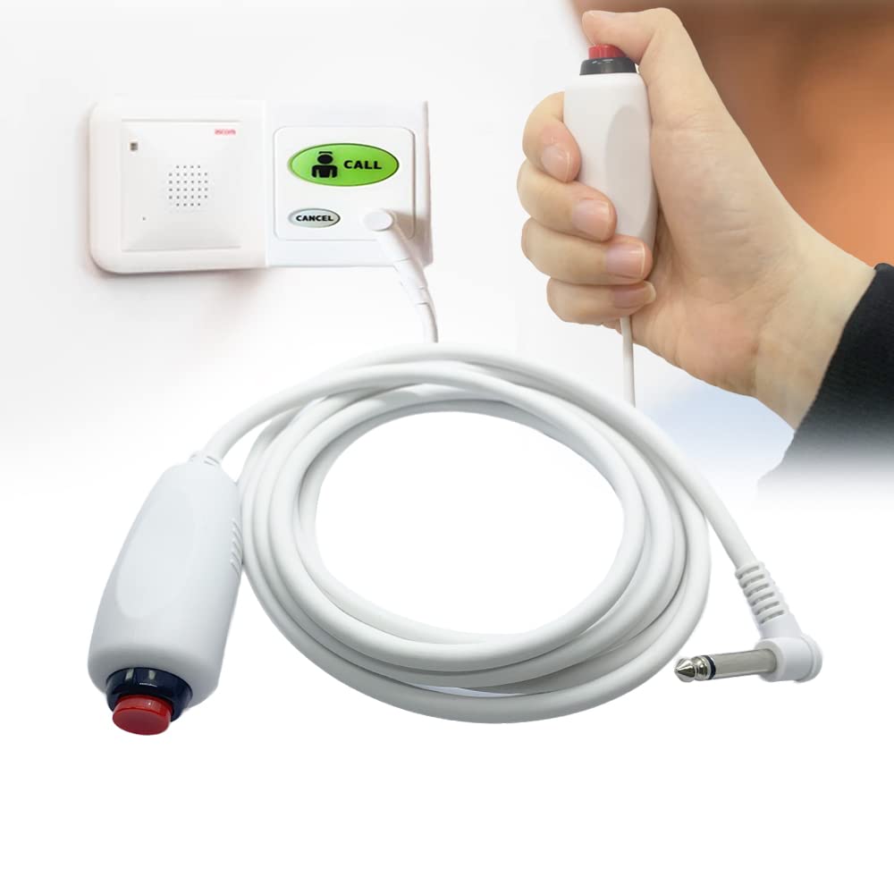 Amazon.com: GBH-MED Replacement Nurse Call Cord, Red Button Momentary ...