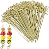 Amazon.com | 500 Pcs Bamboo Cocktail Picks- 4.8 Inch Natural ...