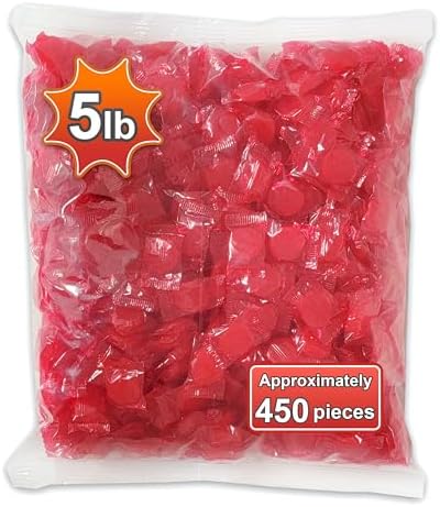 Amazon.com : Cinnamon Discs Hard Candy - 2lb Bulk Bag (Approx. 150 ...