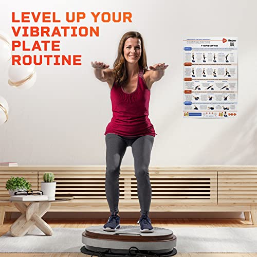 Snapklik.com : LifePro Whole Body Vibration Plate Workout Laminated ...
