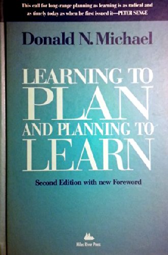 Learning to Plan-And Planning to Learn : Michael, Donald N.: Amazon.in ...