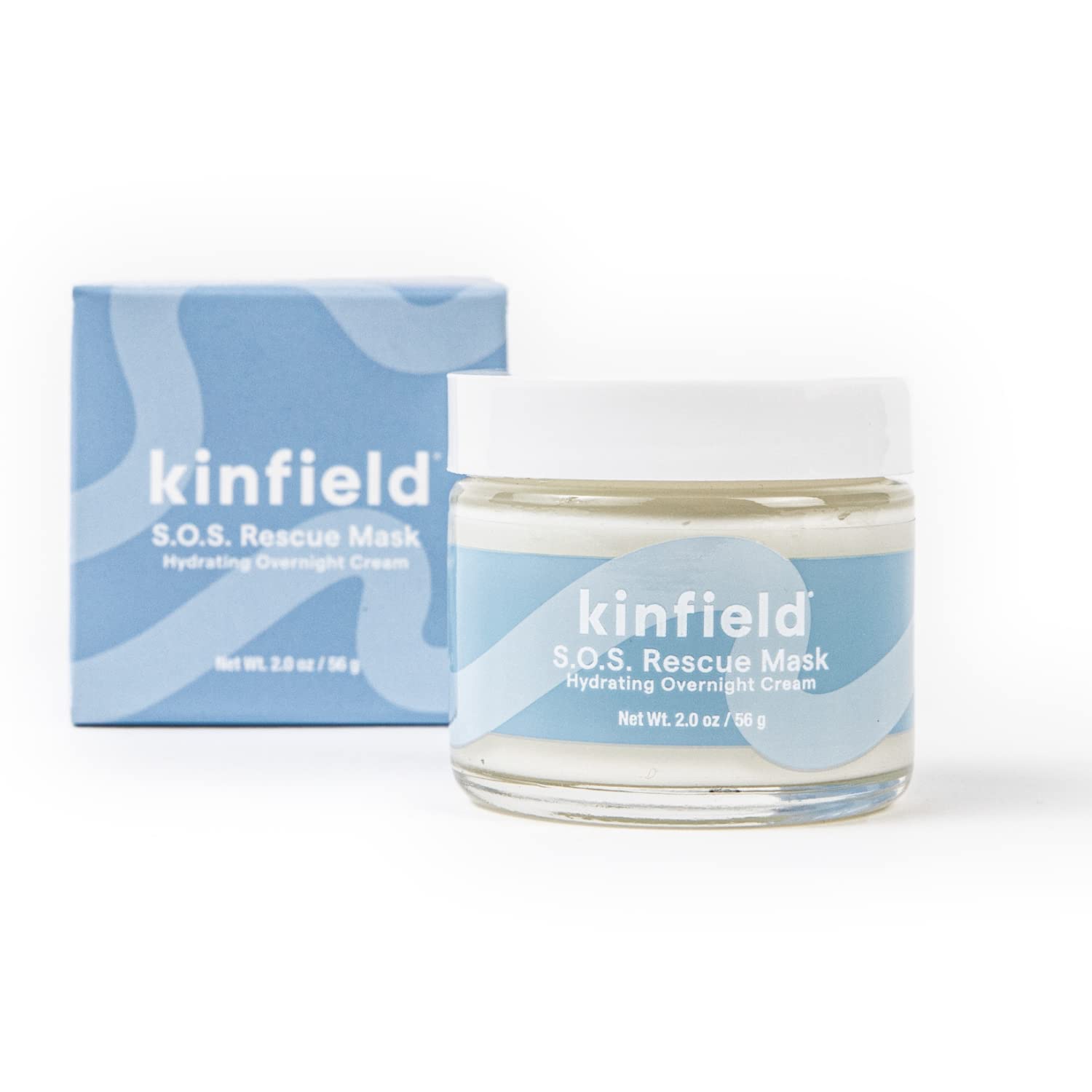 Amazon.com : Kinfield S.O.S. Rescue Mask Hydrating Overnight Cream ...