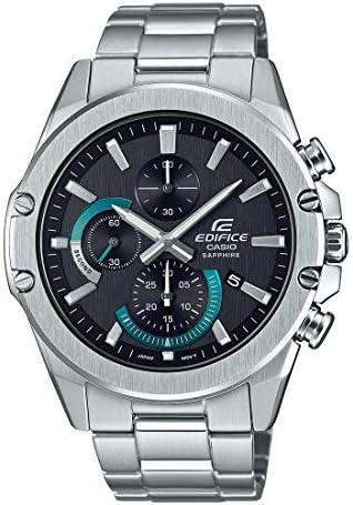 Casio Edifice EFR-S108D-3AVUDF Green Analog Dial Silver Stainless Steel ...