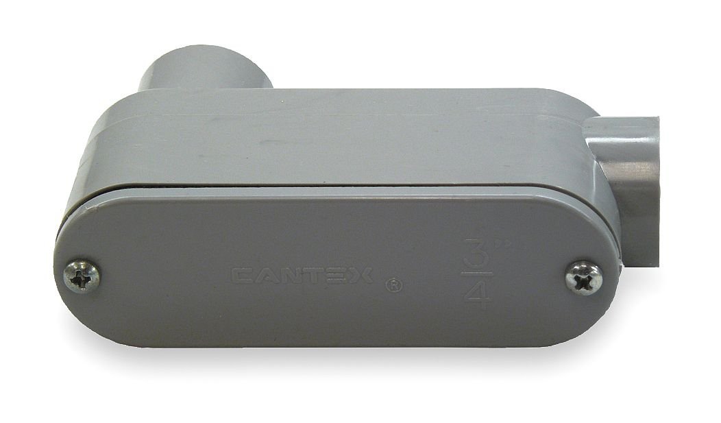 Conduit Outlet Body, Pvc, Lb: Conduit Fittings: Amazon.com: Tools ...