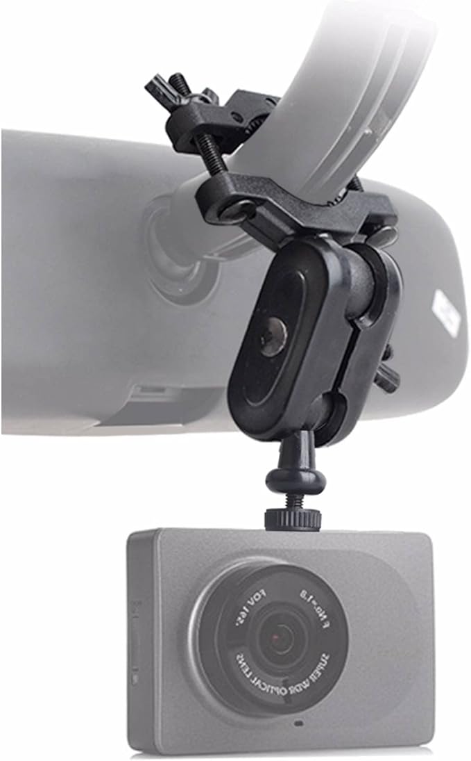 Amazon.com: Universal Dash Cam Mount Rear View Mirror Holder with 16 ...