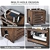 Amazon.com: BEARUT Wooden Wireless WiFi Router Storage Box Modem Router ...