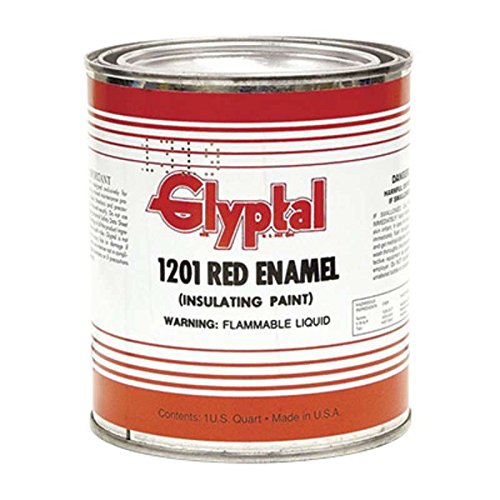 Glyptal® 1201 Enamel Insulating Paint, 1 qt, Liquid, Red: Amazon.com ...
