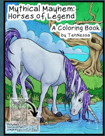 Amazon.com: Mythical Mayhem: Horses of Legend: 9798323452774: TehNessa ...