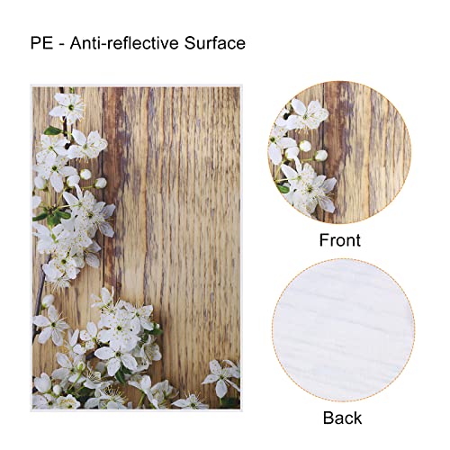 PATIKIL 49″x31″ PE Backdrop, Seamless Flower Texture Photo Background ...